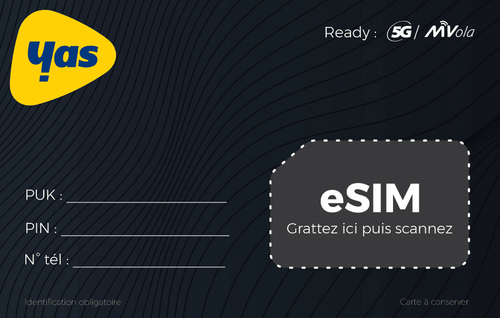 eSIM - Yas Madagascar